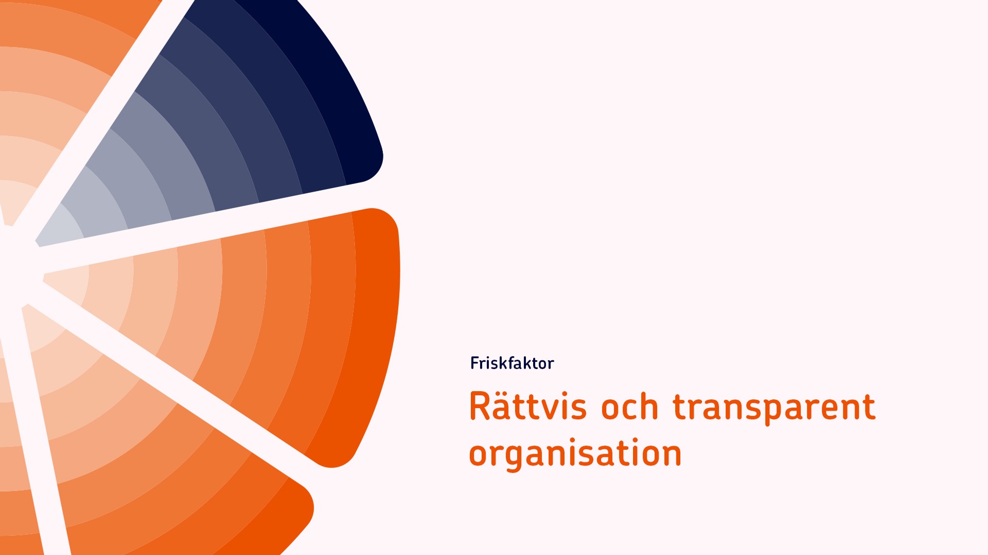 Rättvis och transparent organisation - Suntarbetsliv